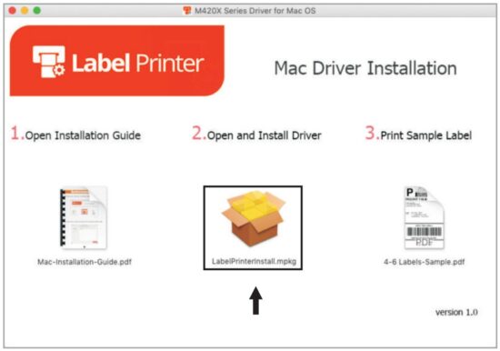 Soonmark M4201 Thermal Label Printer Driver User Guide (+ pdf download)