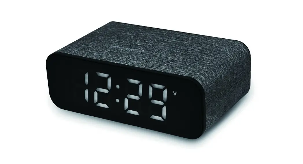 Pure Acoustics Alarm Clock With Wireless Charging Rdw-75 User Manual ...