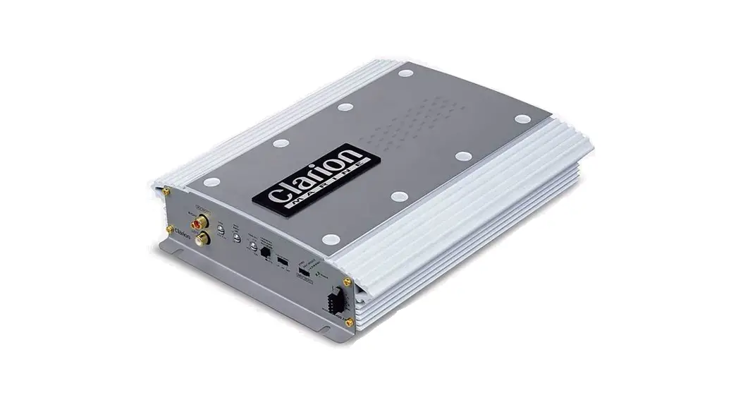 Clarion Apx280m Power System 2 Channel Amplifier User Manual (+ PDF ...