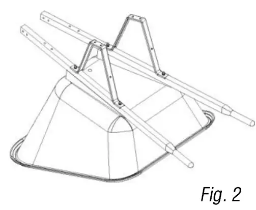 Power Fist 9015124 10 Cu. Ft Poly 4 Wheel Wheelbarrow User Manual ...