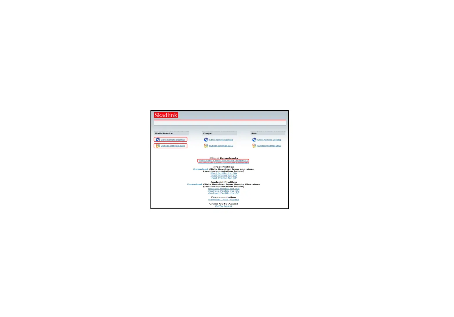 Skadlink Citrix Remote –pc User Manual (+ PDF)